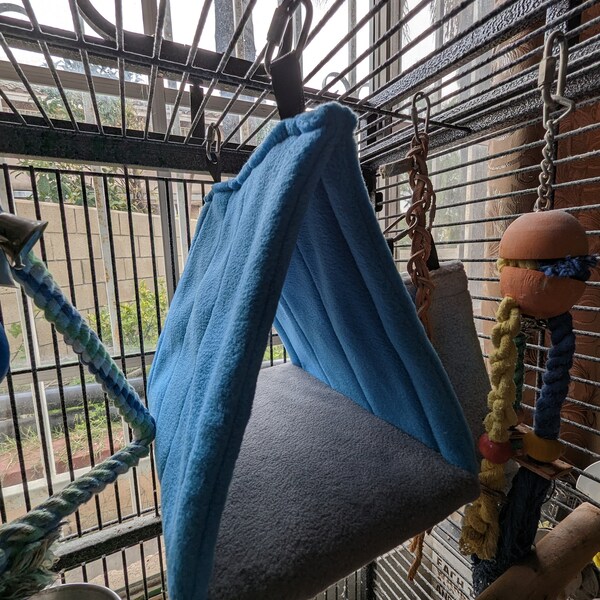 Bird Teepee, Bird Tent, Bird Bed for Conures, Caiques, Senegals ...
