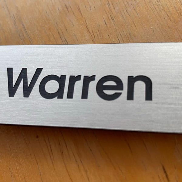 Custom Engraved Name Tag Name Badges - Personalized Identification With ...
