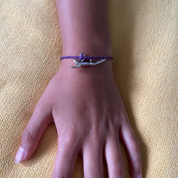 Swim Team Gift, Swimmers Gift. Swim Coach Gift, Swimmer's Wish Bracelet ...