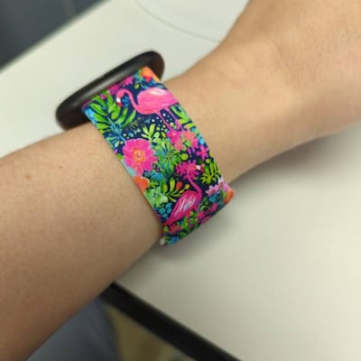 Dog Fitbit Versa 3,4/fitbit Versa Sense S/L Silicone Engraved Cute Dog ...