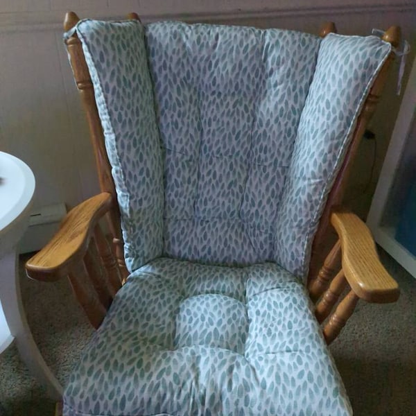 Wingback Rocker/ 4 Post Rocker/glider Cushions/rocker Cushions/ Rocking ...
