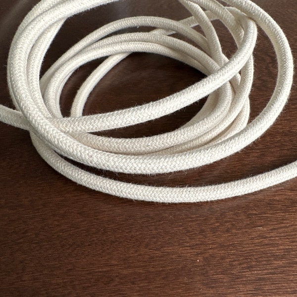 Cotton Textile Cable 1-25m (3-80ft) Fabric Covered Wire Fabric Lamp ...