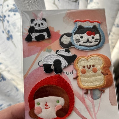 Bread Patch, Cute Patches, Self Adhesive Patch,iron on Patch, Diy ...