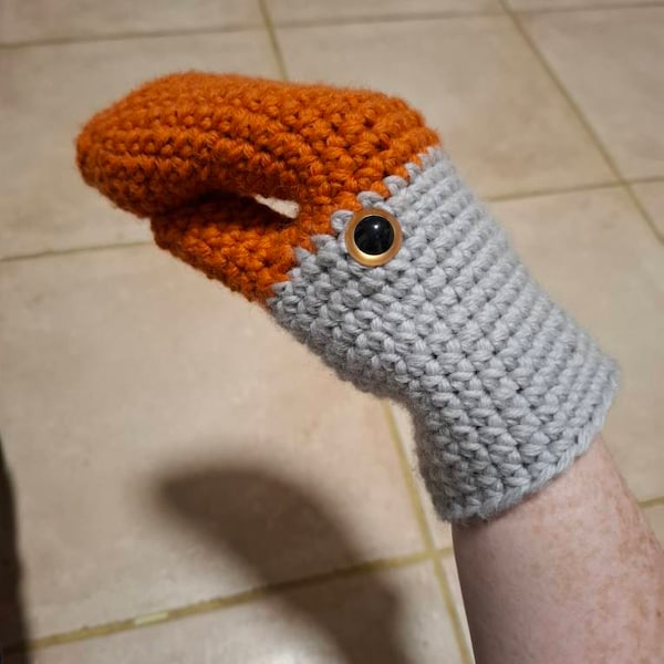 Goose Mittens - Custom Size - Crochet Pattern Instant Download - Etsy