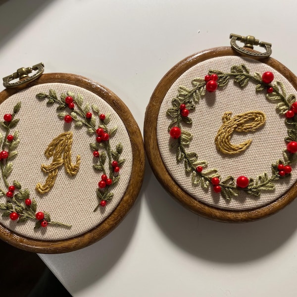 Personalized Initial Christmas Ornament | PDF Beginner Friendly ...