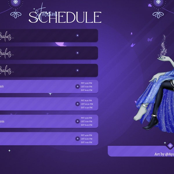 Dark Black&white Goth Animated Stream Pack Chatting Animated Overlays Animated Stream Alerts ...