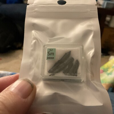 20 X 1 Gram Periodic Element Metal Ingots SILVER X 2, Tantalum, Cobalt ...