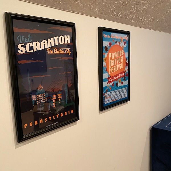 Scranton Travel Poster - Etsy