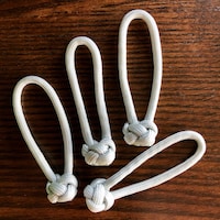 Turk's Head or Woggle Knot Neckerchief Neckchief Slide - Etsy.de