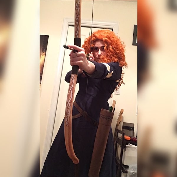 Merida's Bow With Celtic Design PVC Functional Bow With Deluxe Finish ...