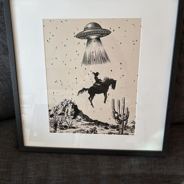 Western Art Print, This is A High Class Place, Southwestern Wall Art ...
