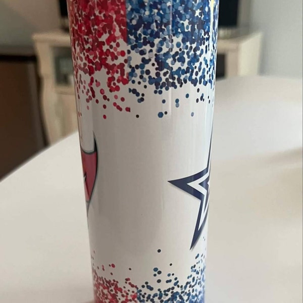 Custom Nfl-themed 20 Oz Sublimation Tumblers – Personalized Sports Fan ...