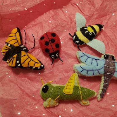 Felt Pocket Pet Plushies in a Pouch by Littledear - Etsy
