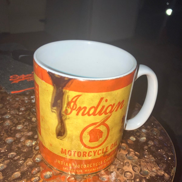 Caltex Motor Oil Inspired Gift Motorcycle Car Mechanic Gift 10oz Tea ...