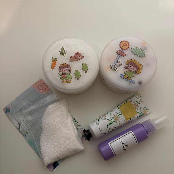 Star Slime Starry Sky Slime Blue Slime Fluffy Slime Stress Relief Toys ...