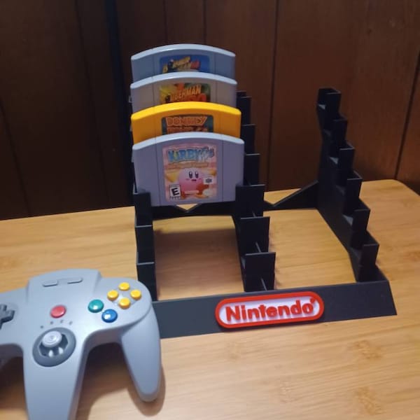 Nintendo NES 10 Cartridge Display Stand, 3D Printed - Etsy