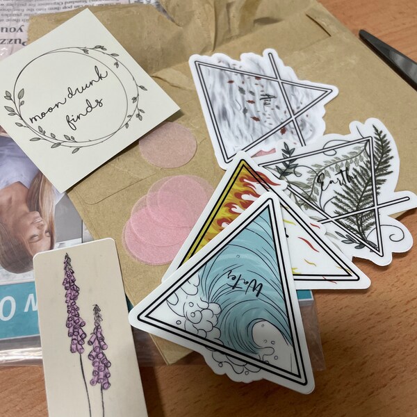 Elemental Earth Symbol Sticker - Etsy