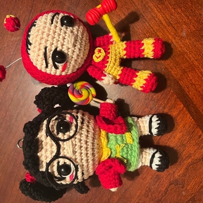 Chilindrina Amigurumi Chapulin Colorado Crochet Plushie Mexican Doll ...