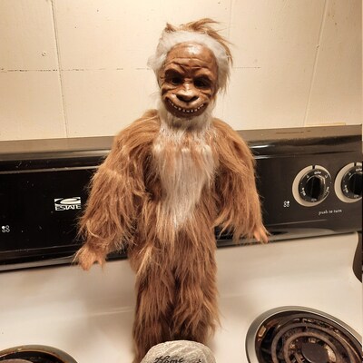 Sasquatch Savior Bigfoot High Quality Canvas Print With - Etsy