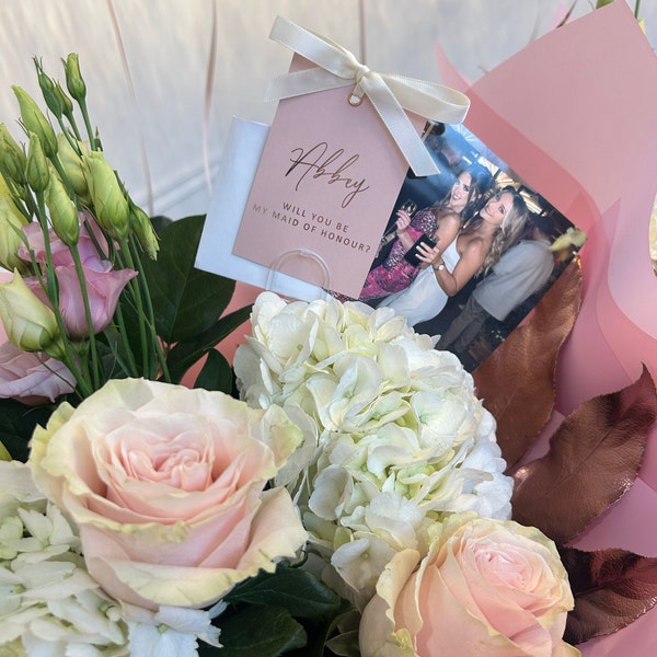 Foiled Proposal Cards, Mini Bridesmaid Cards, Will You Be My Cards, 4x3 ...