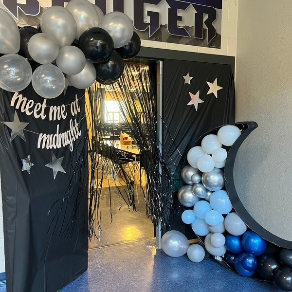 Meet Me at Midnight Banner - Midnight Birthday Decoration, Love Party ...