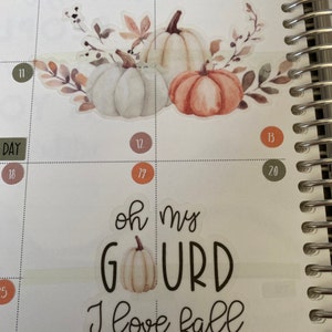 Cute Cursive Script Stickers | Etsy