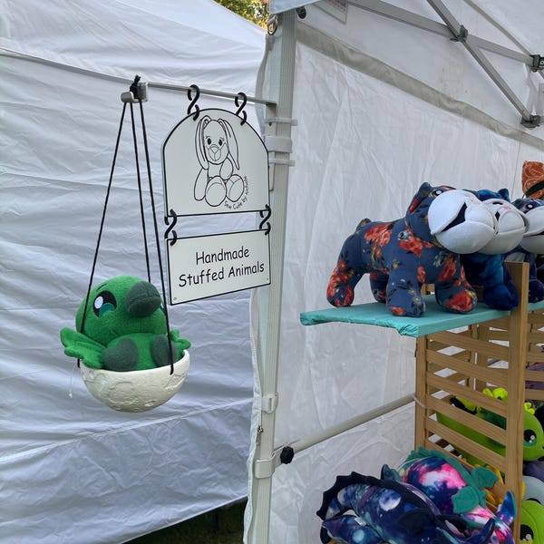 Personalized Sign for Hanging on Pop up Tents, Market Displays, Custom ...