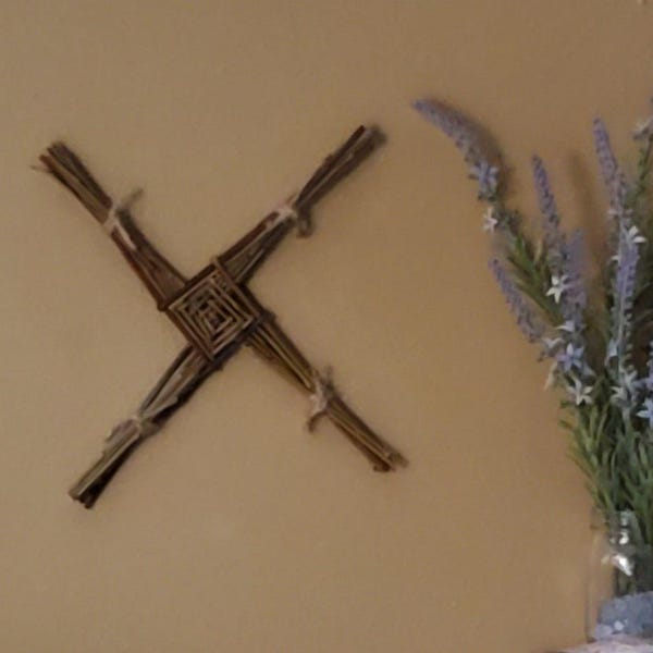 St. Brigid's Cross, Willow Cross, Celtic, Irish - Etsy