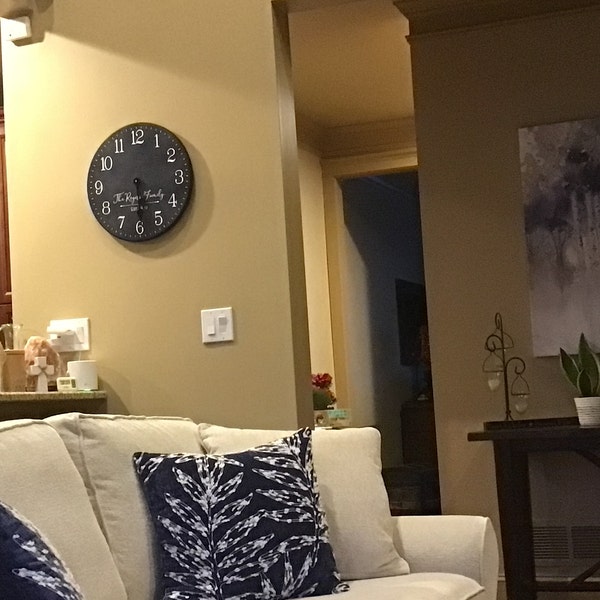 10 Navy Blue Clocks Styles, 8 Sizes!!, EXTRA Quiet Mechanism, Lifetime ...