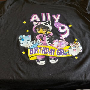 Troll Poppy Outfits Birthday Girl Shirts 5th Birthday Girls Sets ...