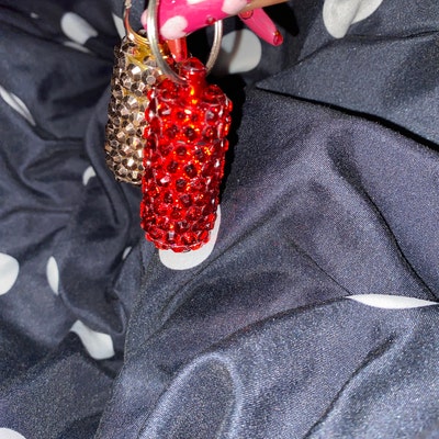 Crystallized Mini Pill Bottle - Etsy