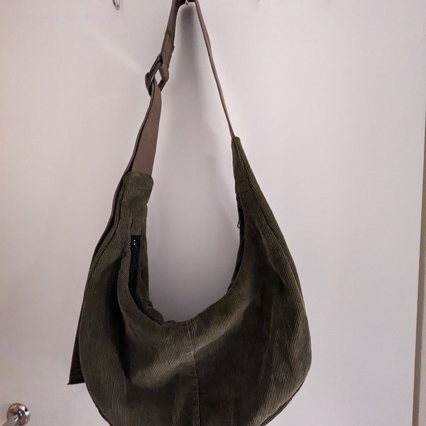 Crescent Bag Sewing Pattern, Oversized Hobo Bag, Crossbody Bag ...