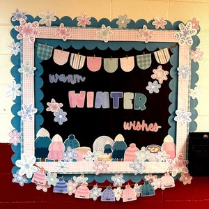 Modern School Style Classroom Decor Trendy School-themed Classroom ...