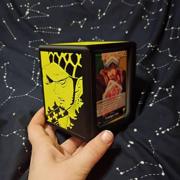 OPTCG DOUBLE WINDOWED Trafalgar Law Themed Deck Box!!! - Etsy