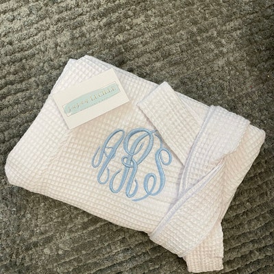 Women's Monogrammed Waffle Robe, 14 Colors to Choose From, Personalized ...