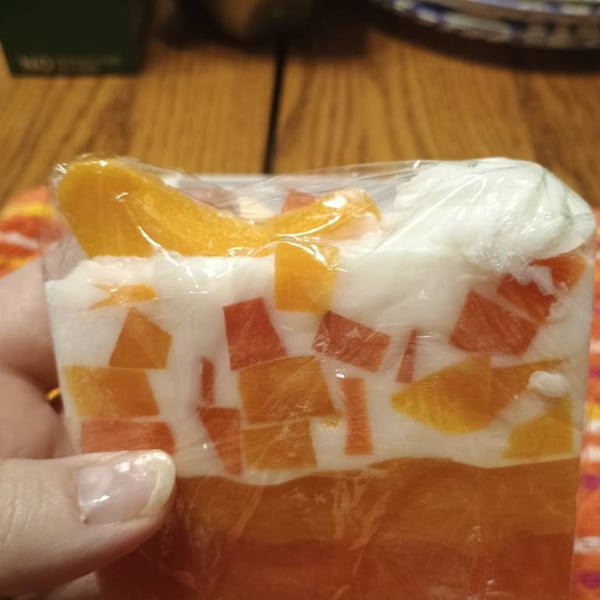 Peaches and Cream Handcrafted Soap, Soap Bar, Dessert Soap, Glycerin ...