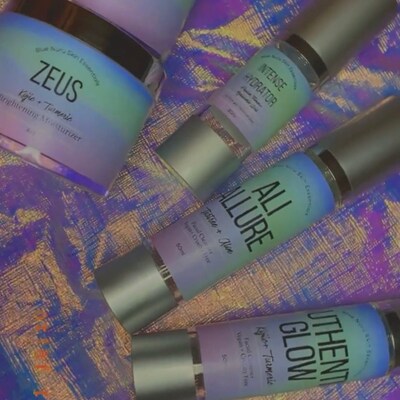 GRADIENT Editable Cosmetic Labels, Editable Body Product Labels, DIY ...