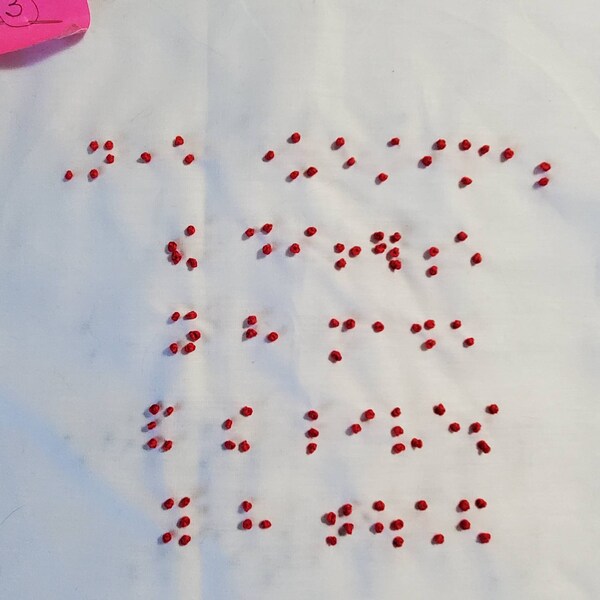 Braille Gift Tags - Etsy