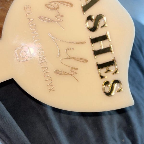 Illuminated 3D Acrylic Logo Sign | Custom Backlit LED Business Signage ...