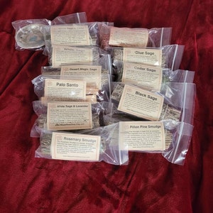 SAGE GIFT SET 11 Bundles Smudge Kit Free Shipping White | Etsy