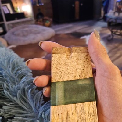 Puff & Pass Metal Tray W/ Magnetic Lid Blue - Etsy