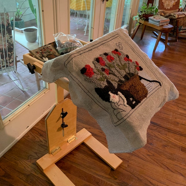 The "perfect" Rug Hooking Frame - Etsy