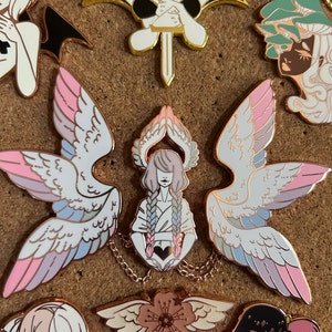 Heartbroken Enamel Pin - Etsy