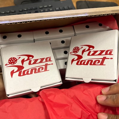 Mini pizza Planet Pizza Boxes for Party Favors - Etsy