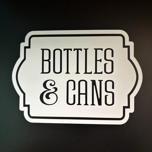 Laundry Basket Decals, Set of 7 Vinyl Labels for Sorting Clothes Hamper ...