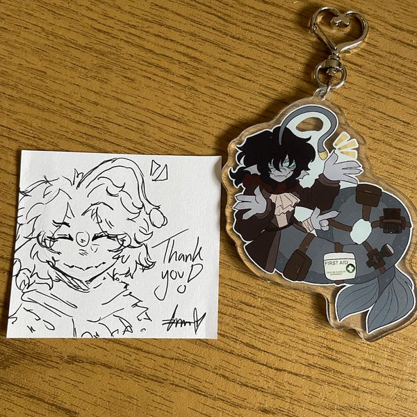 Sebastian Solace - Pressure - Acrylic Keychain - Etsy