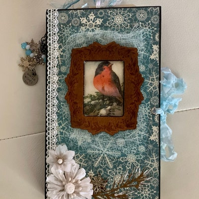 Catch of the Day Handmade Journal/junk Journal/folio/journals/creative ...