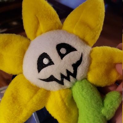 Flowey Plush Inspired by Undertale , Flower Plush unofficial - Etsy