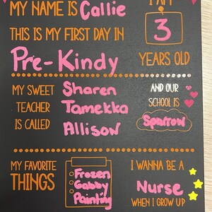 First Day of School Sign SVG, Back to School File, First Day Board Svg ...