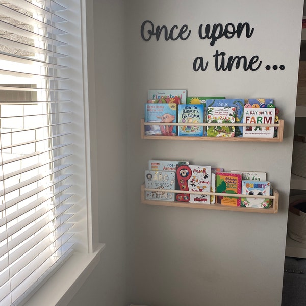 Once Upon a Time | Wall Decal | 3D Wall Decal | Kids Bedroom Decor ...